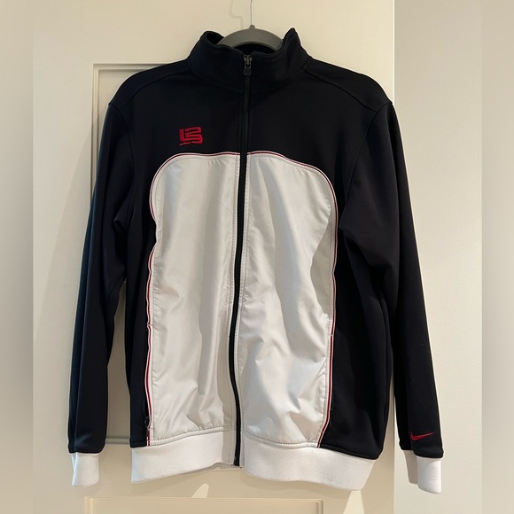 Nike | Jackets & Coats | Vintage Nike Lebron Jacket Kids Size Large ...